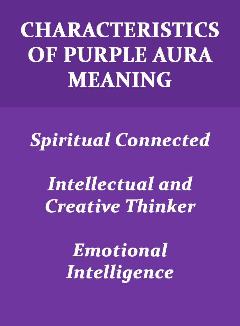 Understanding purple aura meaning - Reflective Thoughts